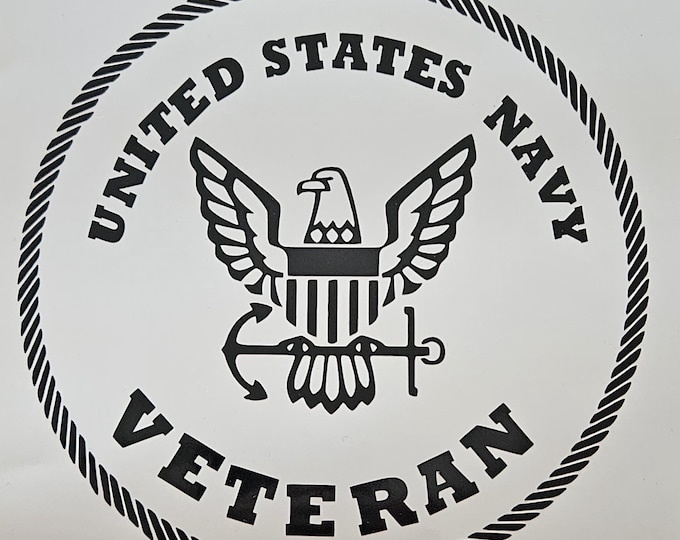United States Navy Logo Vinyl Decal - Etsy