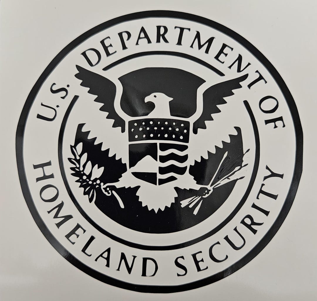 Homeland Security Decal - Etsy