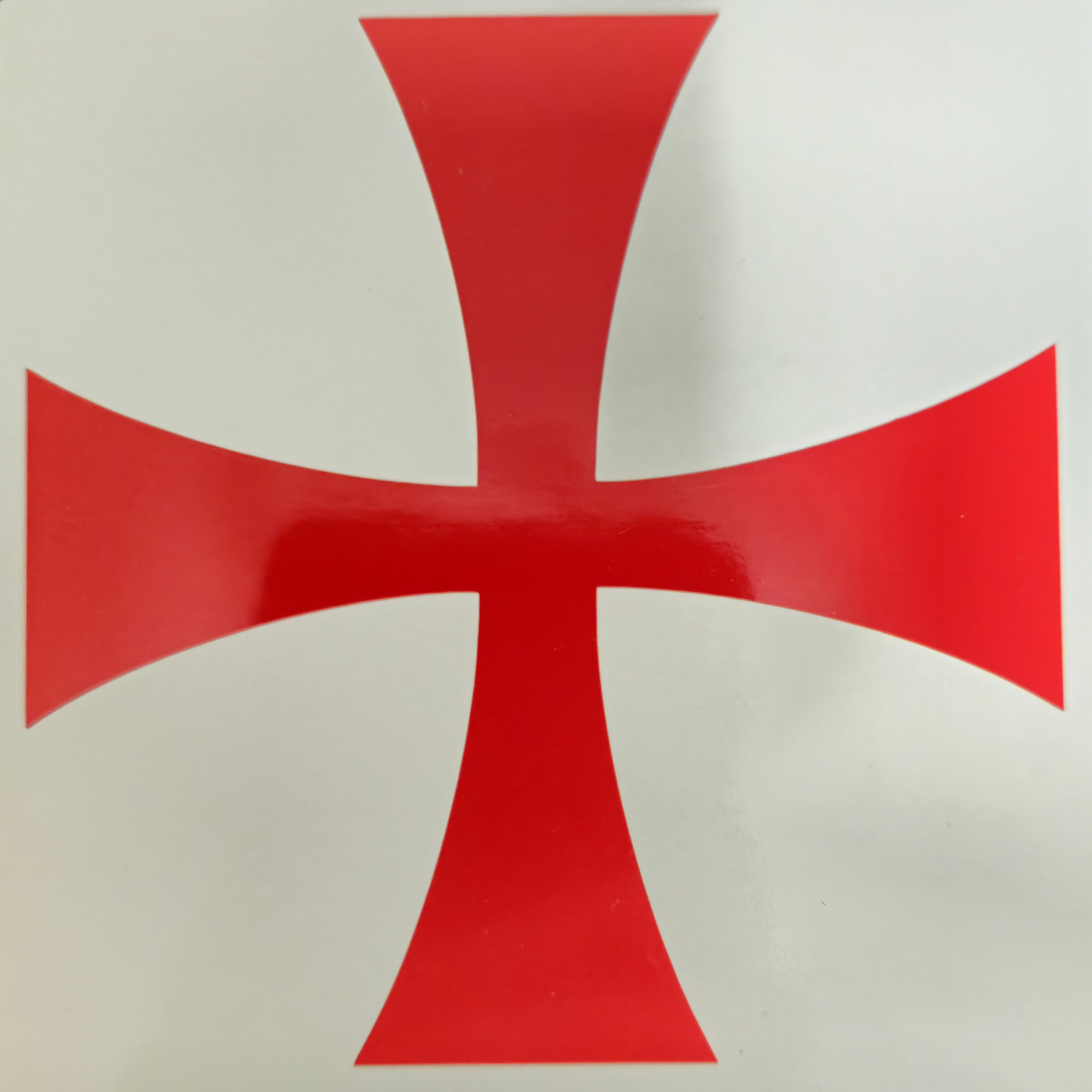 Knights Templar Religious Cross Decal Sticker - Etsy