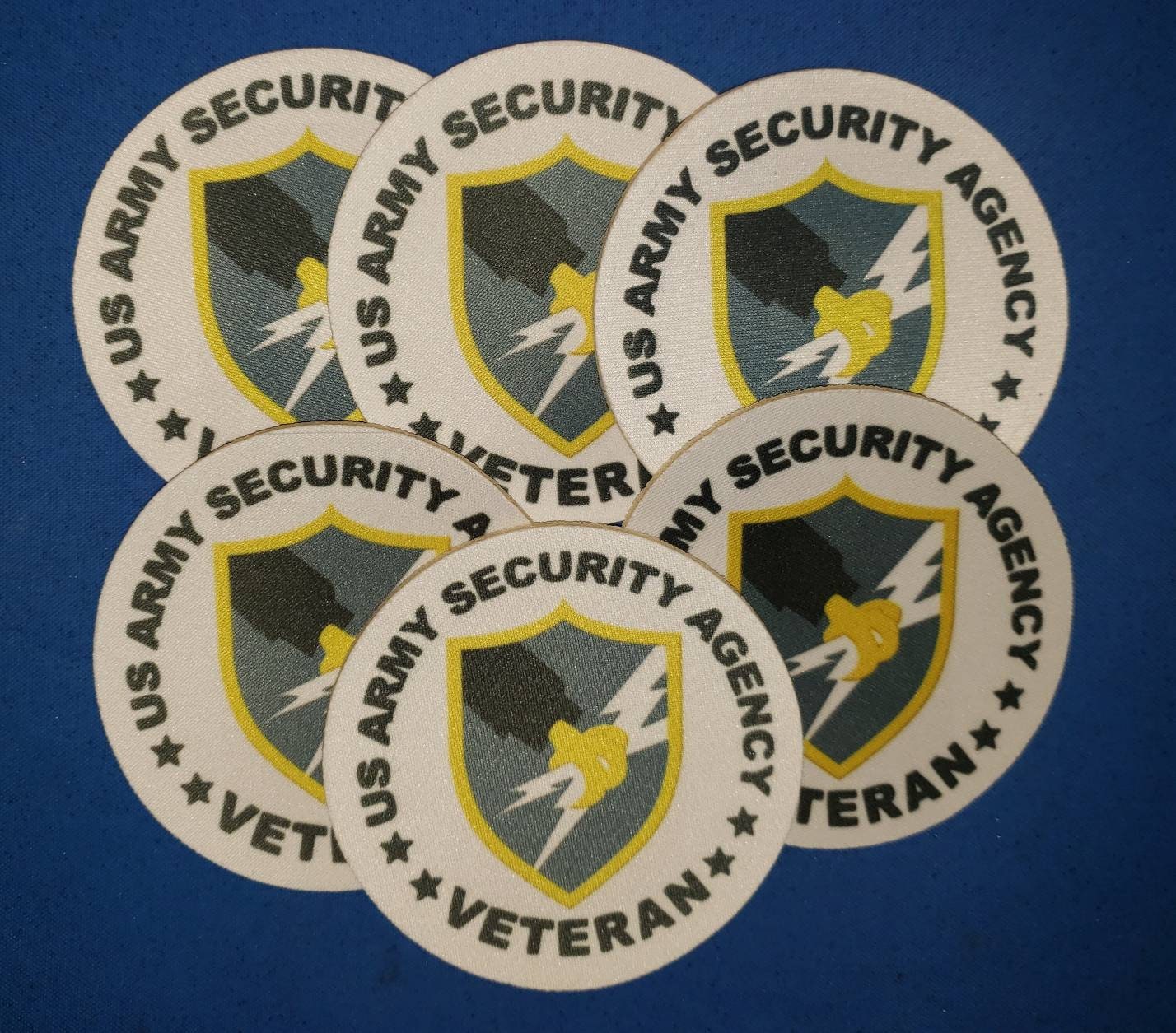 Army Security Agency Drink Coasters. ASA - Etsy