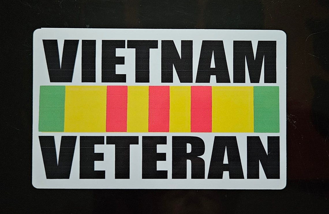 Army Vietnam Veteran Decal / Sticker - Etsy