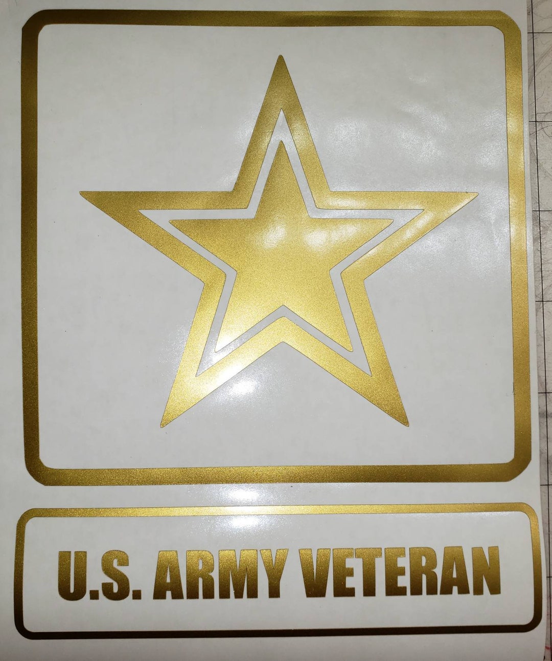 U.S. Army Veteran Decal - Etsy