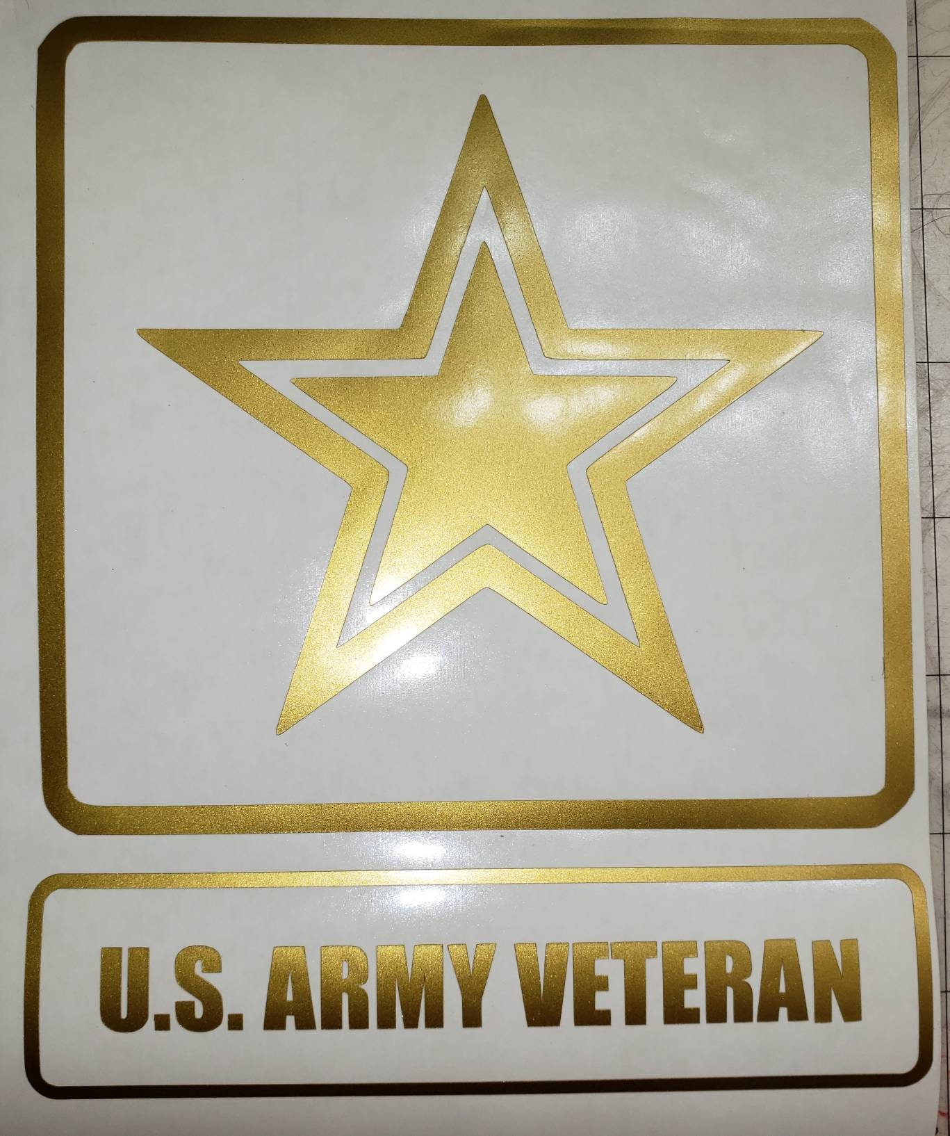 U.S. Army Veteran decal | Etsy