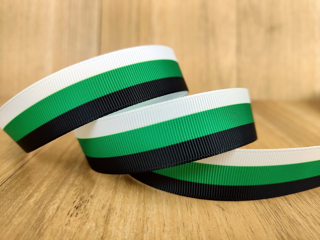 Neutrois Pride Flag Printed Grosgrain Ribbons -7/8 Inch - Etsy