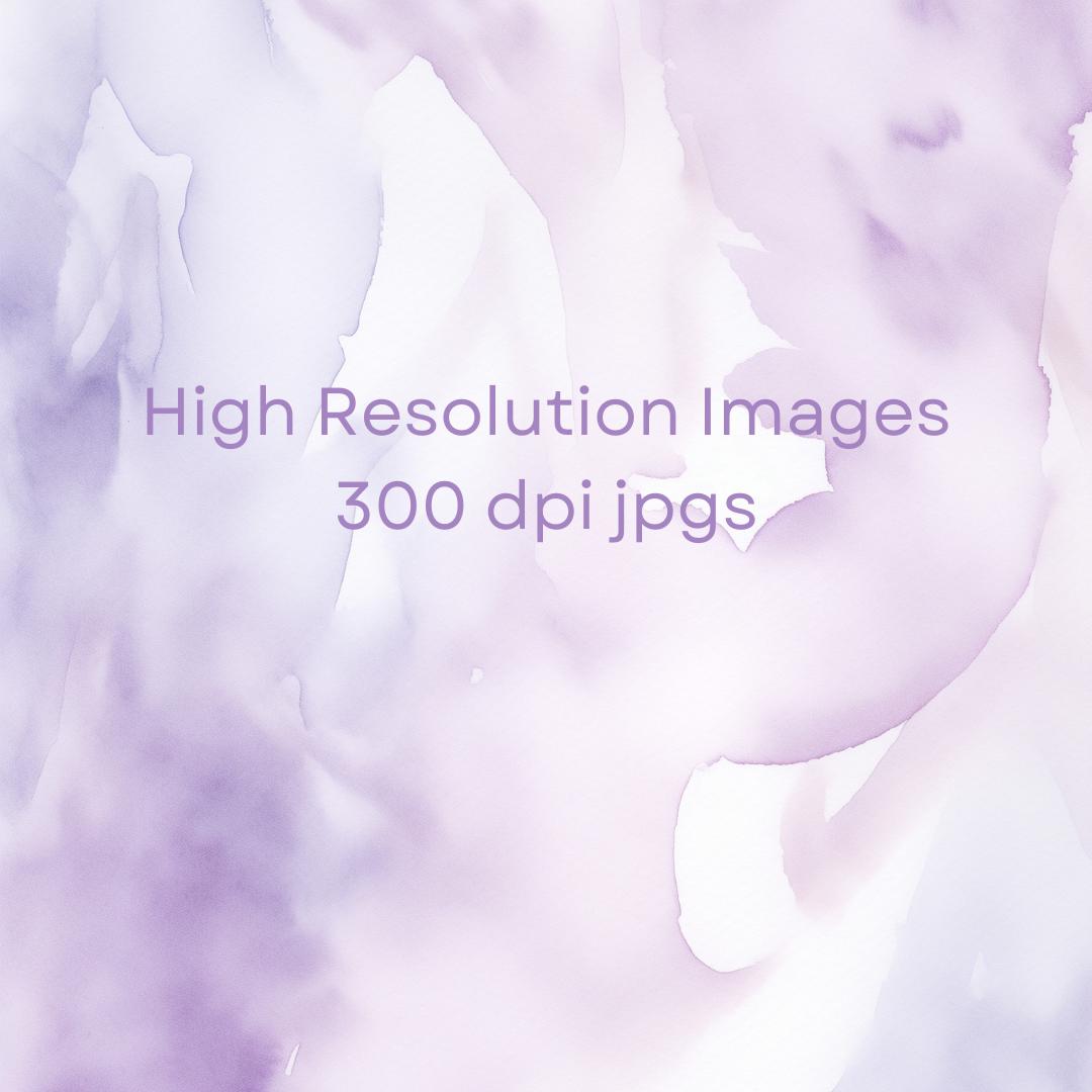 Watercolor Purple Wash Digital Paper Texture Pack Halloween Backgrounds ...