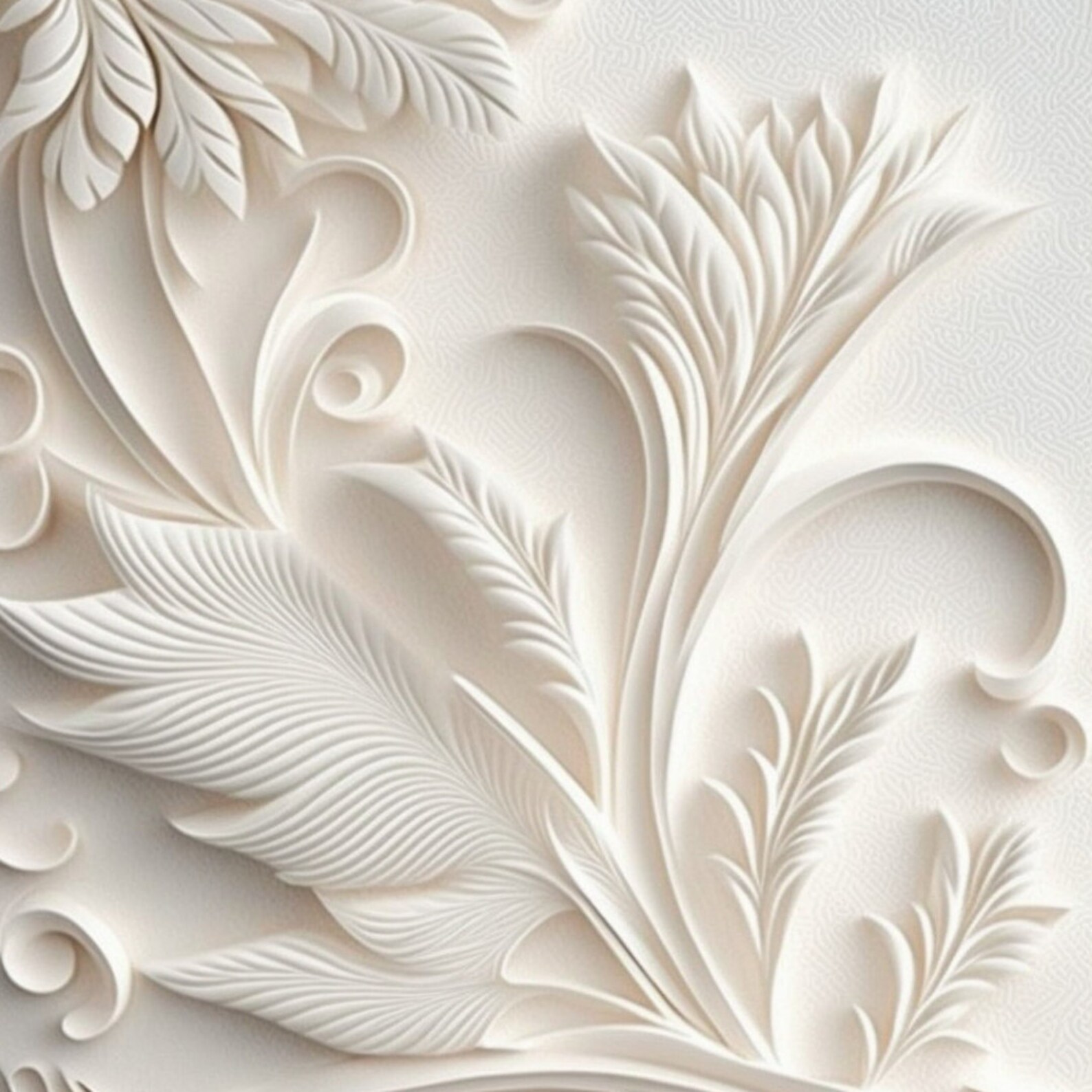 Ivory White Embossed Digital Paper Texture Pack Backgrounds Wedding ...