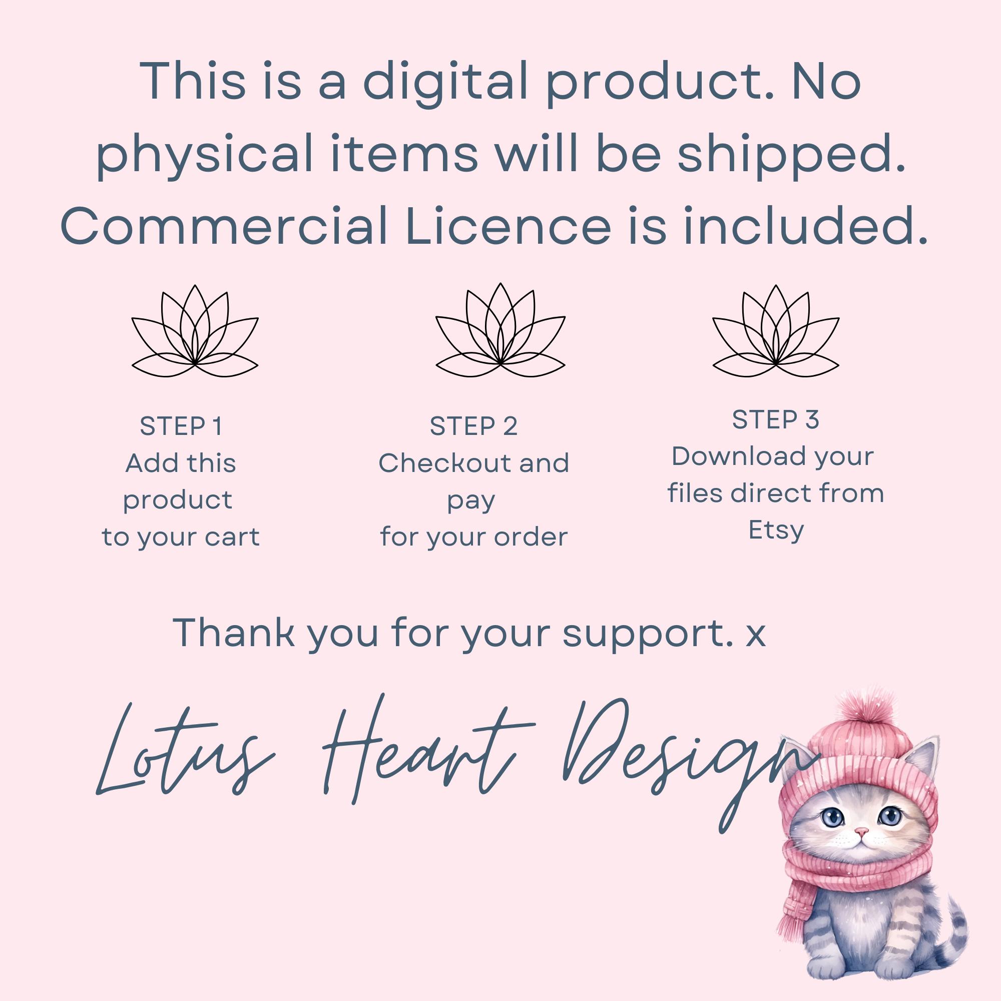 Watercolor Kitten Clipart, Cute Cat in Knitted Hat and Scarf Clip Art ...