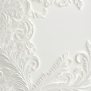 White Ivory Embossed Digital Paper Texture Pack Backgrounds Wedding ...