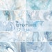 Texture Pack Watercolor Stormy Blue, Grey, White Clipart, Digital Paper ...