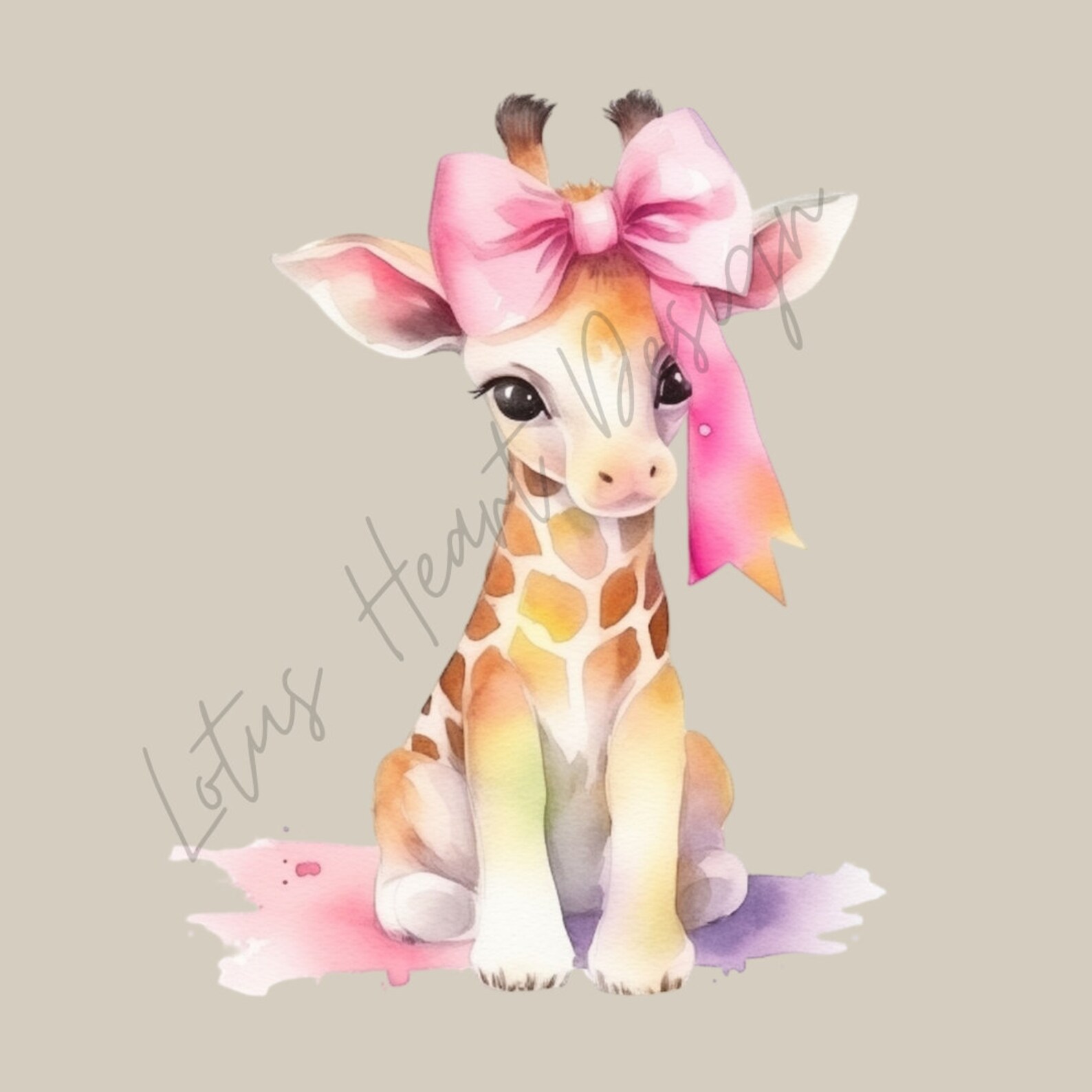 Zoo Animal With Bow PNG Zoo Animals With Bows Clipart Cute Baby Animals ...