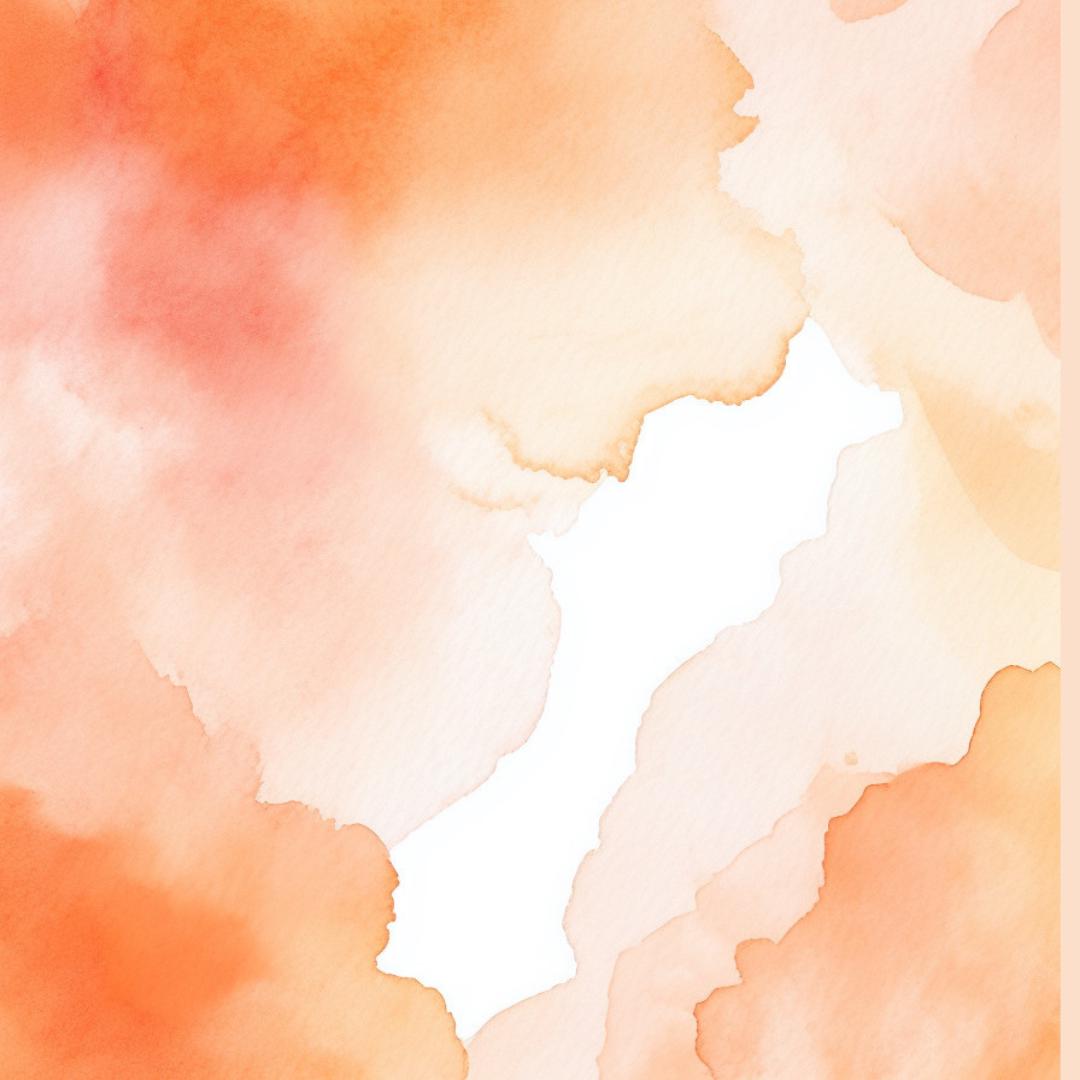 Watercolor Orange Wash Digital Paper Texture Halloween Backgrounds ...