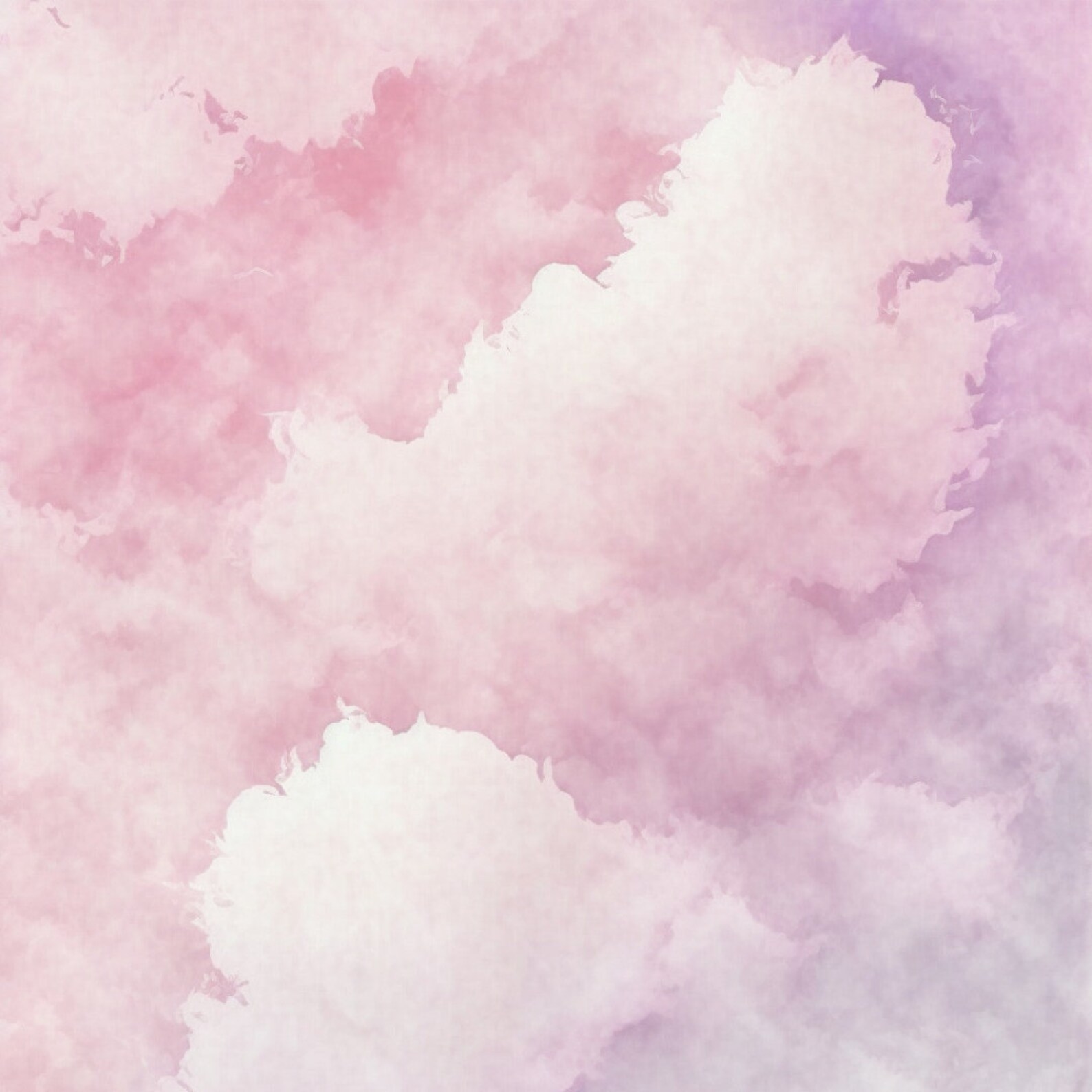 Watercolor Pink Clouds Digital Paper Texture Pack Backgrounds Wedding ...