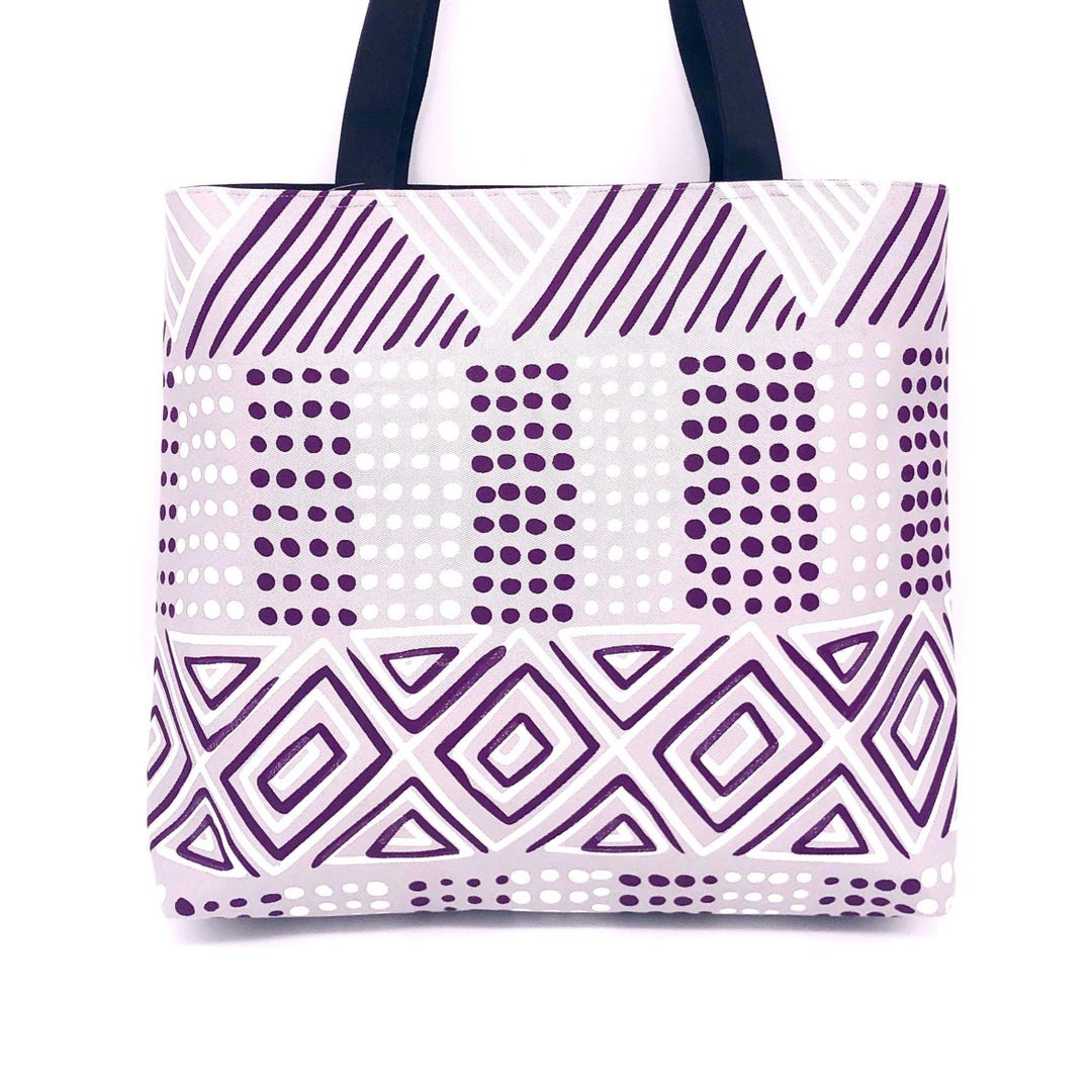 Frida, Bag, Aboriginal Art, Fabric, Handprinted, Body Paint, Jilamara ...