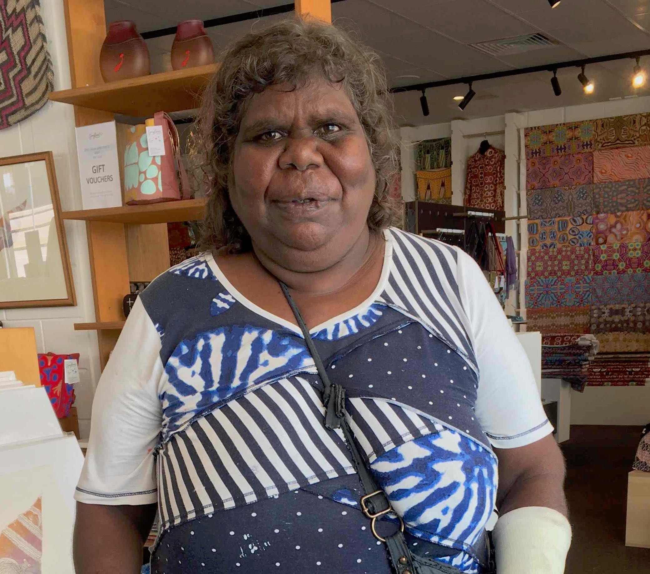 Fat Quarter, Aboriginal Art, Maria Nampijinpa Brown, Seven Sisters ...