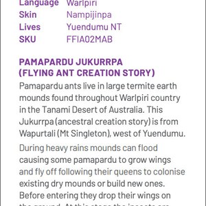 Fat Quarter, Aboriginal Art, Fabric, Australia, Flying Ant Design ...