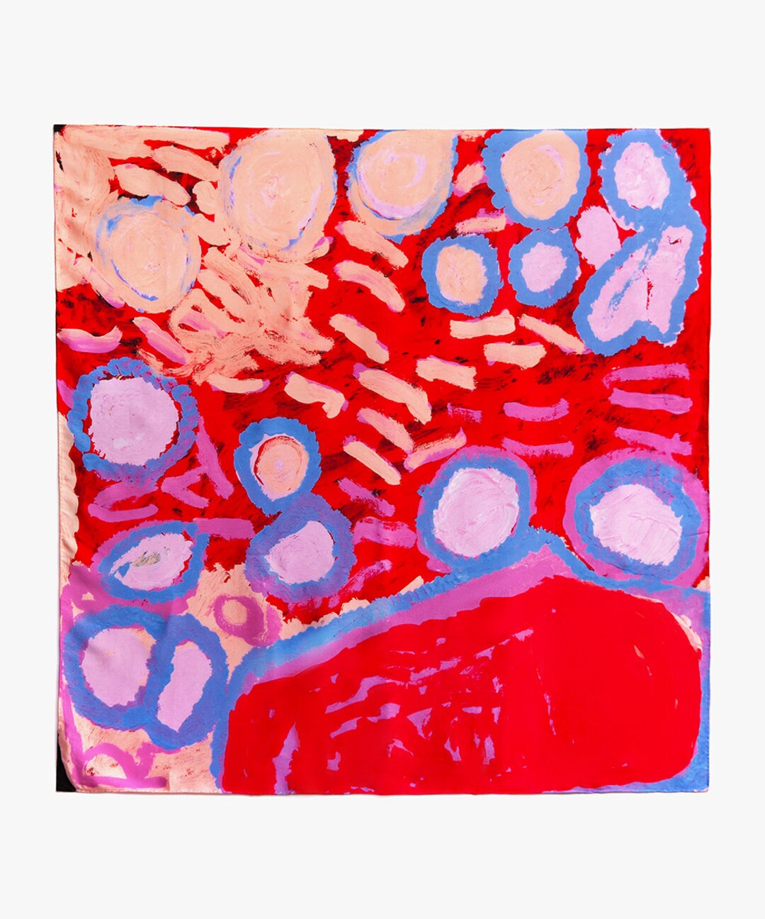 Scarf, Silk, Aboriginal, Art, Indigenous, Rosie Tarku King, Mangkaja ...