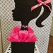 Barbi Doll Table Centerpiece Box With Name (double Sided) 6x6 Box - Etsy