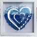 Rose Shadow Box, Frame Box, Memory Frame, Birthday, Anniversary, Mom's ...