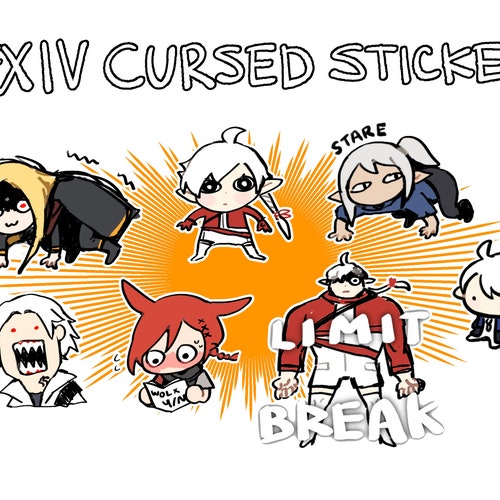 Final Fantasy XIV Stickers FFXIV - Etsy