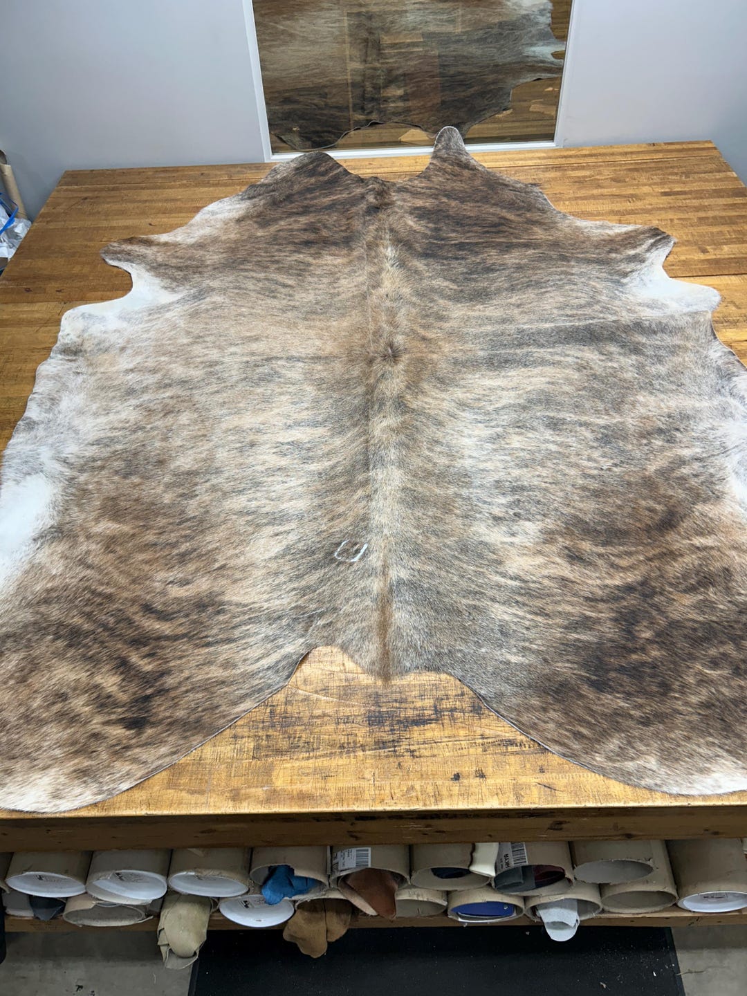 Light Exotic Hair on Hide Rug - Etsy