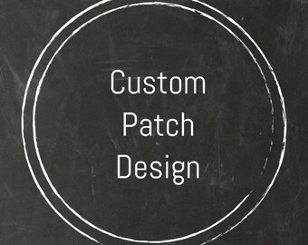 Custom Center Patch - Etsy