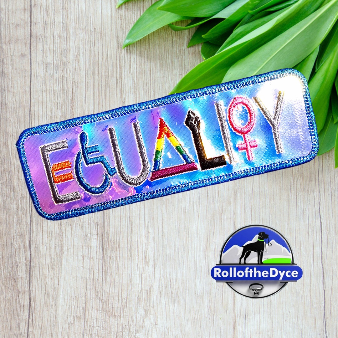 Equality Patch, Pride Patch, Gift for Him, Gift for Her, Service Dog ...