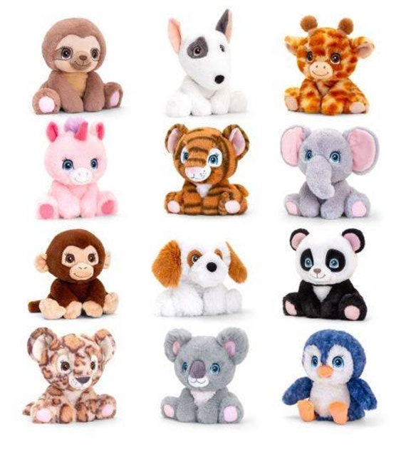 Toys Keeleco Adoptable World elephant 16cm keel toys eco friendly range soft stuffed elephant ...