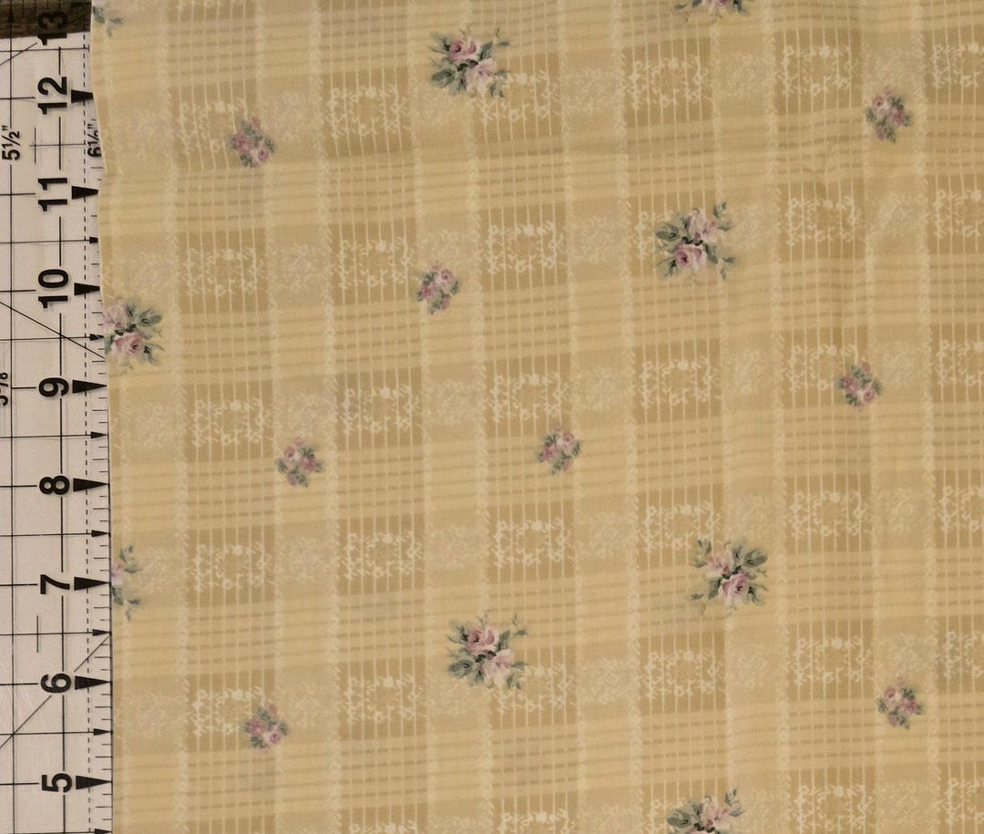 Bessie Pease Fabric the Flavia Co for Quillting Treasures by Cranston ...
