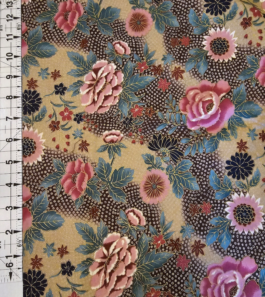 Kimono Collection Oriental Fabric by Hoffman International Fabrics ...