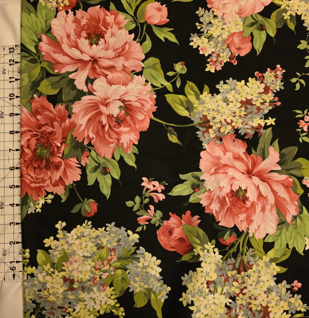 Scented Garden Large Scale Floral Fabric by Michael Miller Patt DCX4363 ...