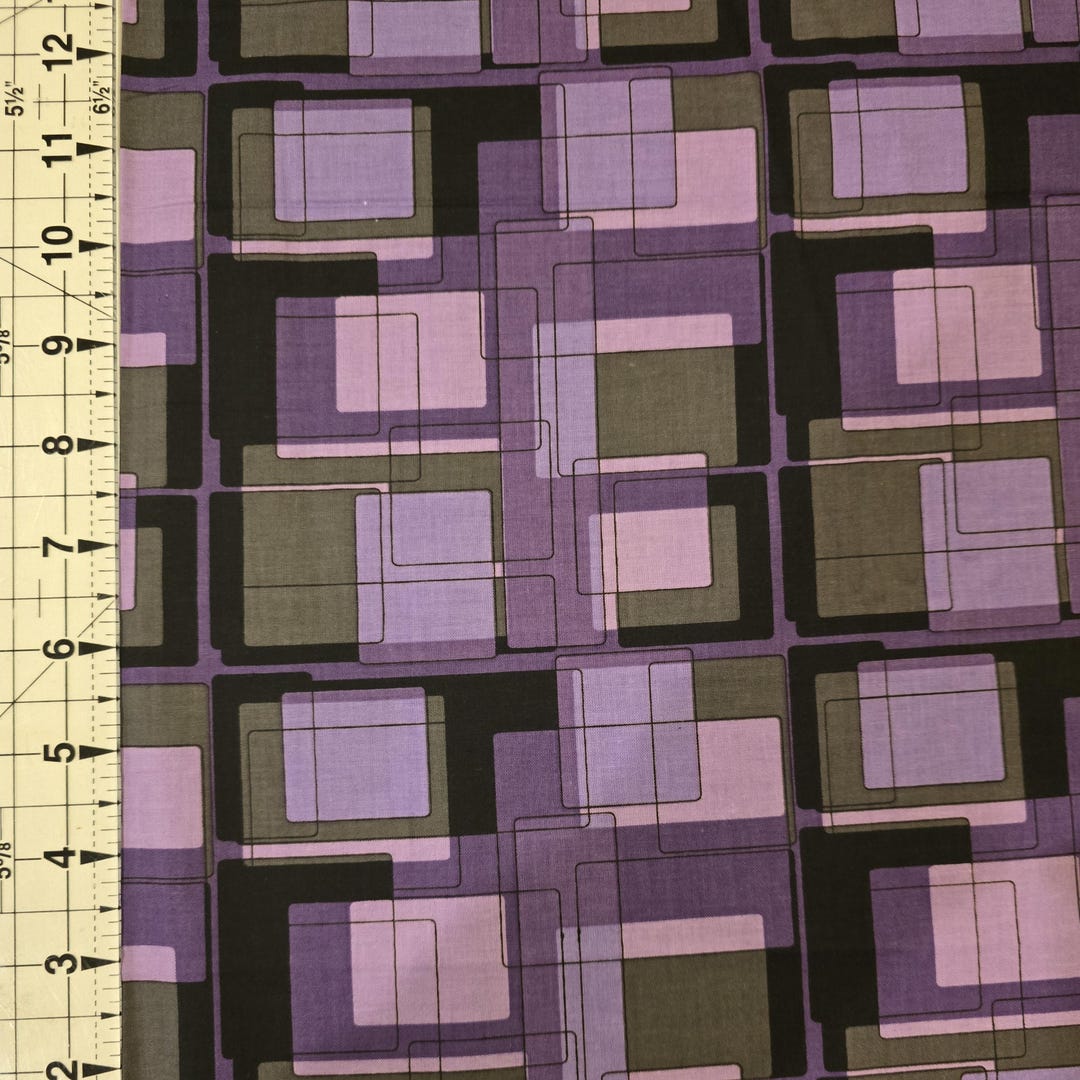 Cats, Bats and Vats Designs by Leere for Clothworks. Purple. Lavender ...