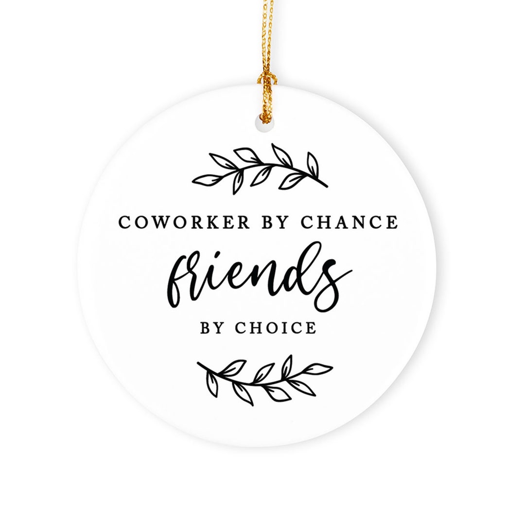 Coworker Gifts Coworker Christmas Gift Ornament Gift for Colleague Work ...