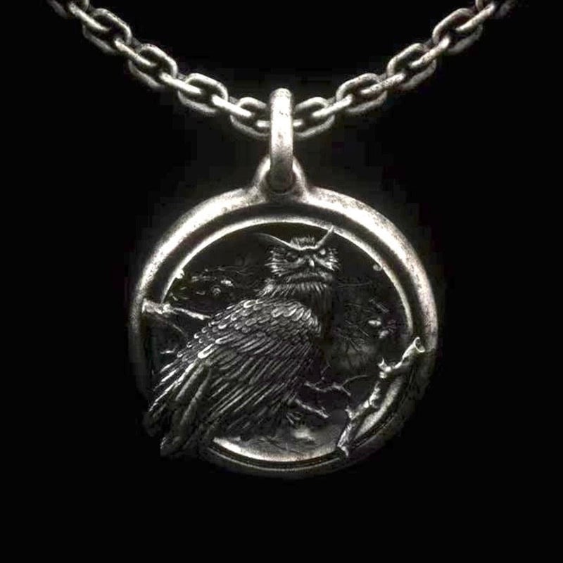 Mens Gothic Owl Ring - Etsy