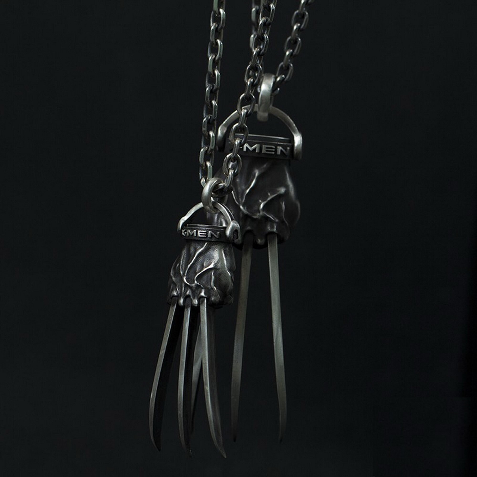 X-men Claw Wolf Wolverine Steampunk Pendant Handmade Sterling - Etsy UK