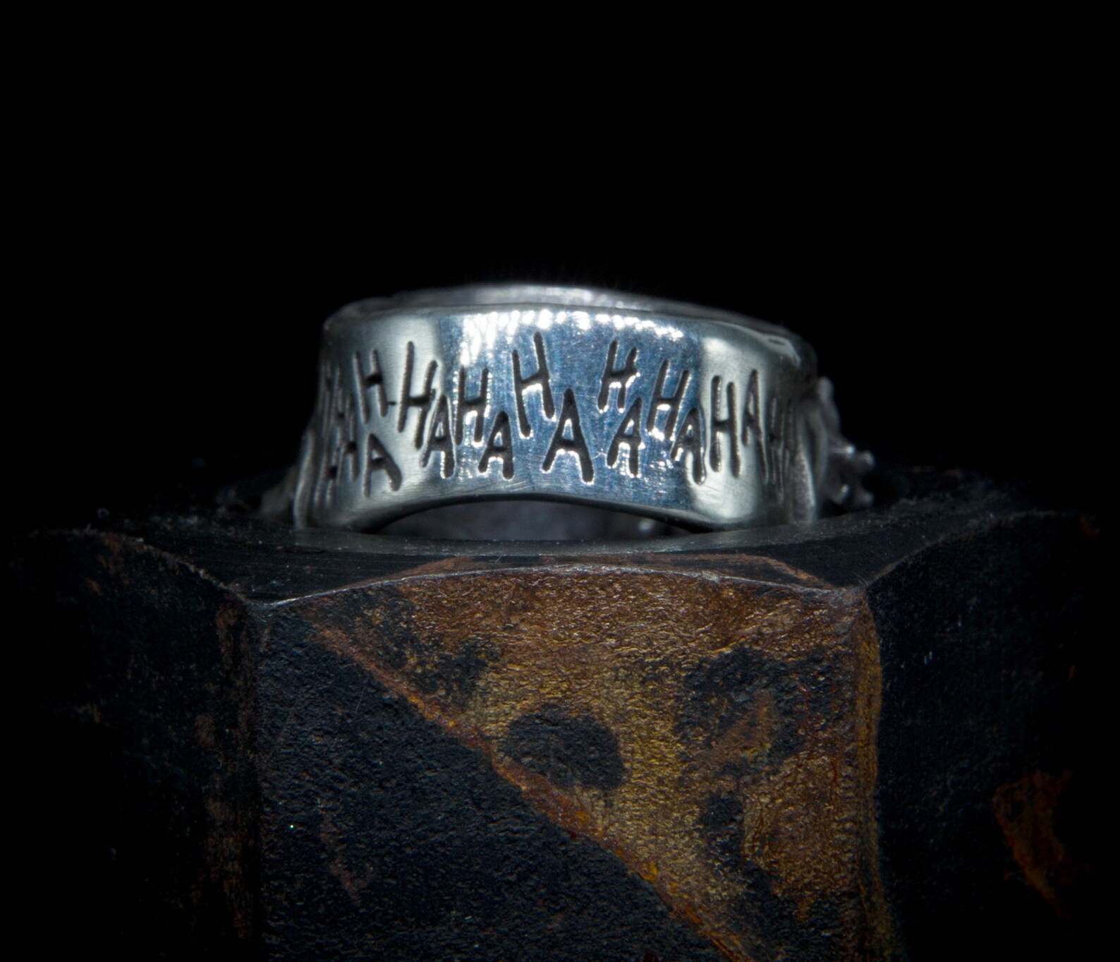 Joker Silver Ring Clown 5 Joker Faces Ring Craft Handmade Ring | Etsy