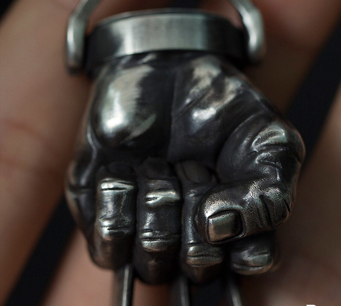 X-men Claw Wolf Wolverine Steampunk Pendant Handmade Sterling | Etsy UK