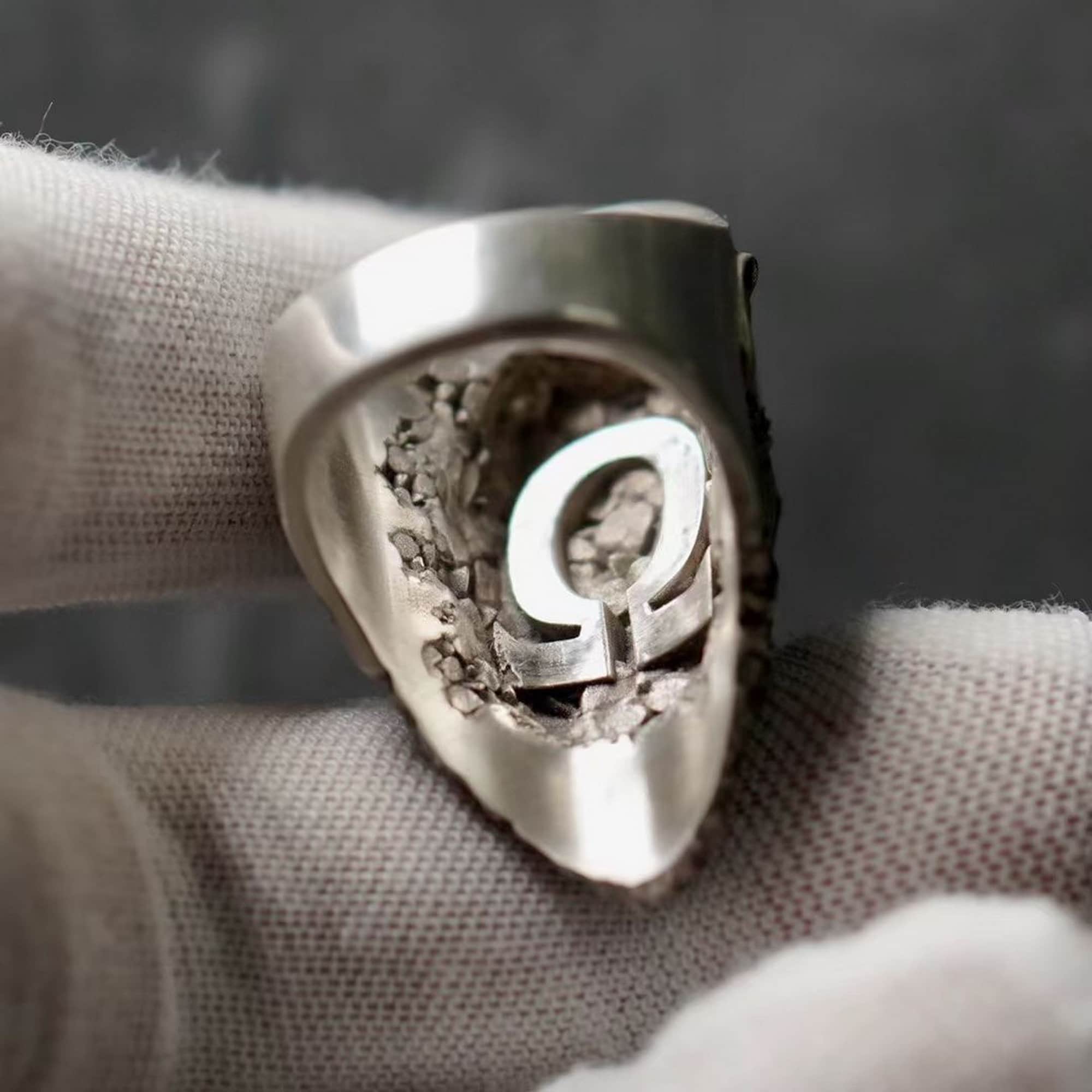 God of War Kratos Silver Ring Viking Ring Ghost Sparta Ring - Etsy ...