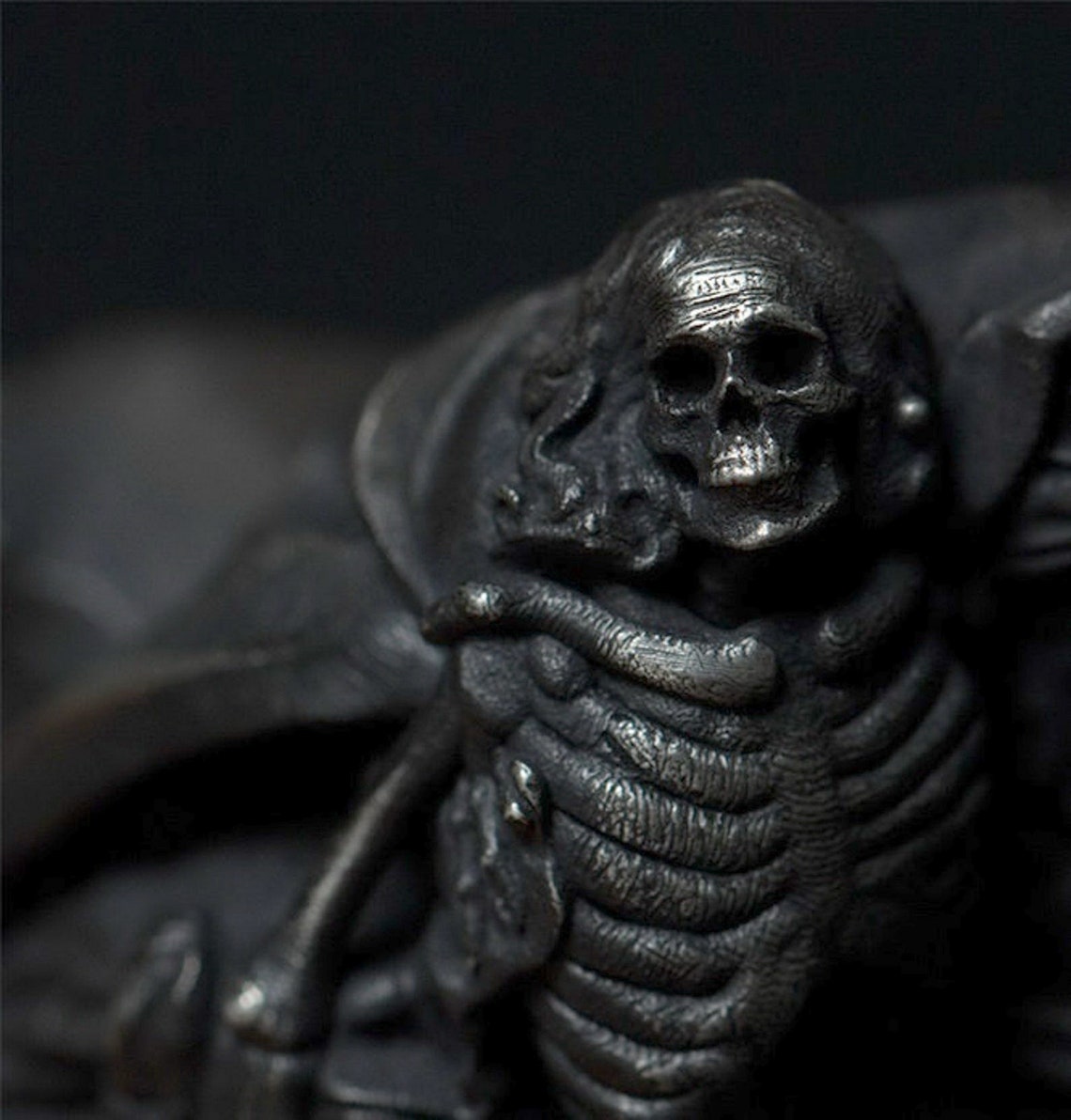 Jesus Christ Skull Skeleton Silver Pendant Figure Desktop - Etsy UK