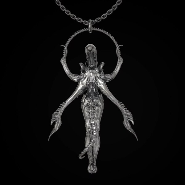 Alien Necklace - Etsy UK