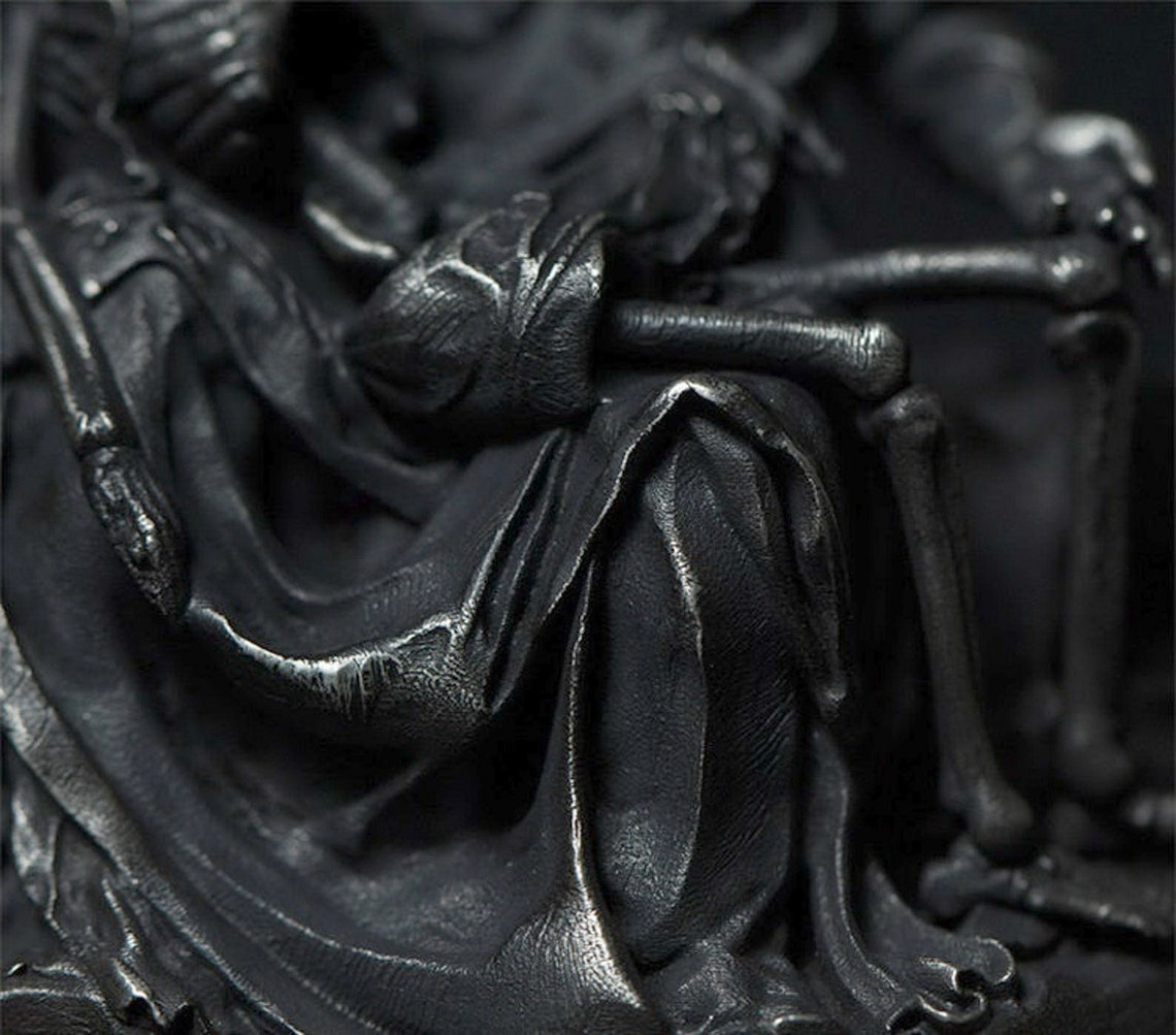 Jesus Christ Skull Skeleton Silver Pendant Figure Desktop - Etsy UK