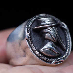 Plague Doctor Ring Beaked Mask Crow Bird Mask Gothic Crow Raven ...