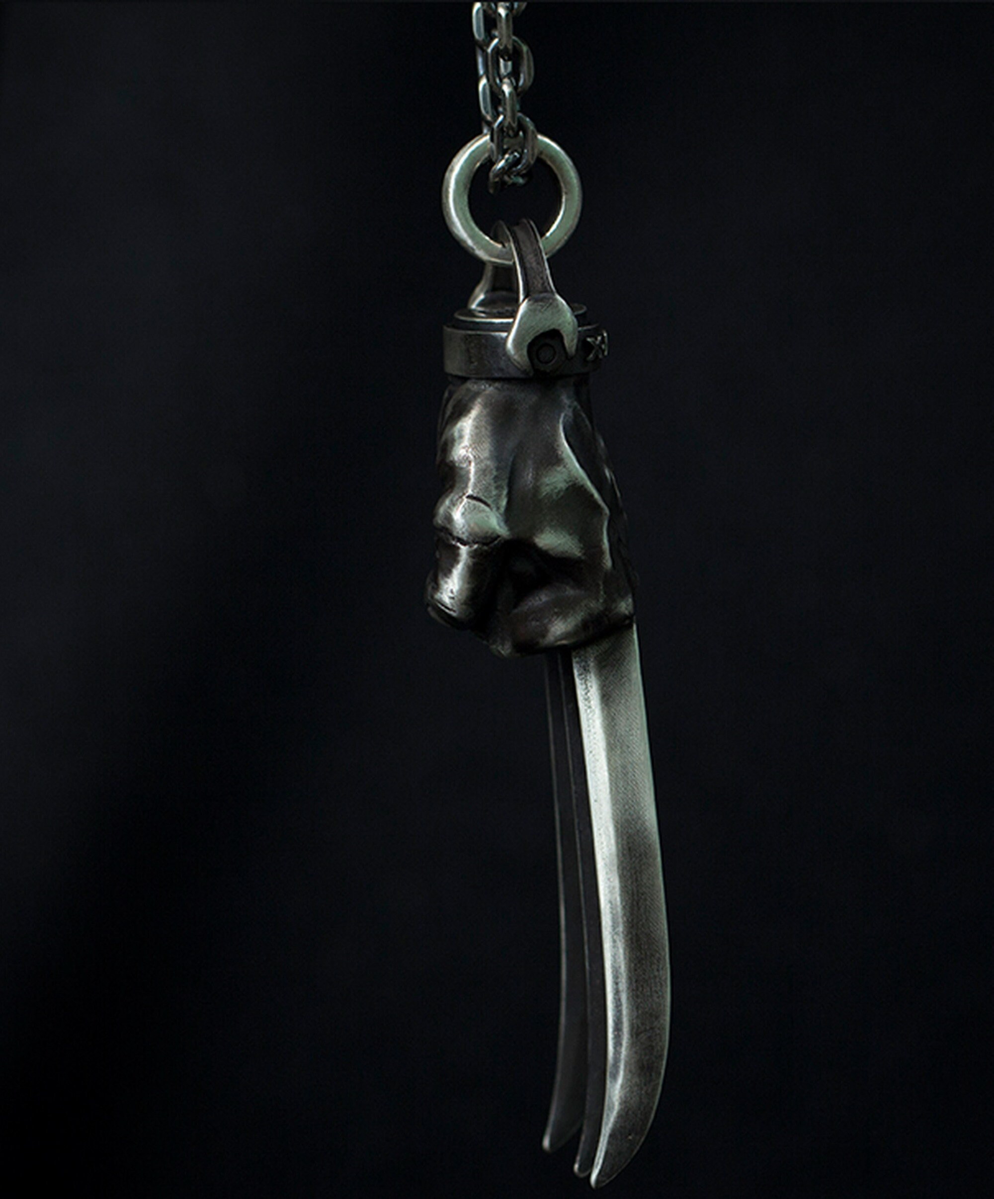 X-men Claw Wolf Wolverine Steampunk Pendant Handmade Sterling | Etsy UK