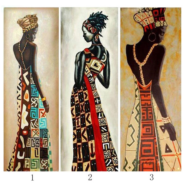 African Diamond Painting Kit - Etsy