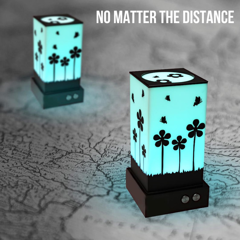 Telepathy® Friendship Lamp® - Long Distance Wi-fi Connected Lights for ...
