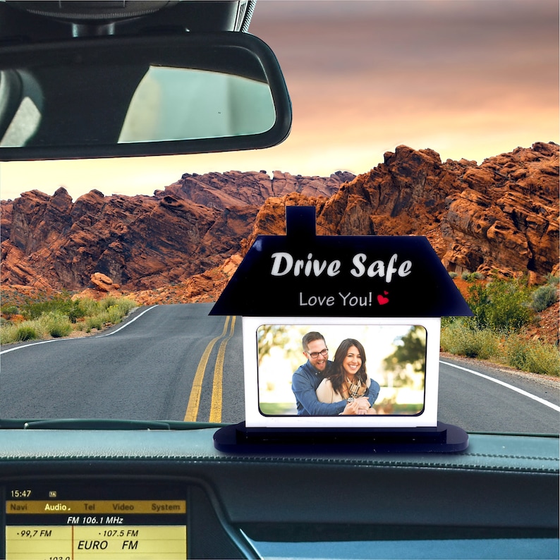 Car Photo Frame - Carlit | Personalized Insertable Picture Frame With ...