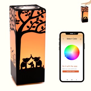 Telepathy Wi-fi Connected Lamps for Long Distance Relationship Under ...