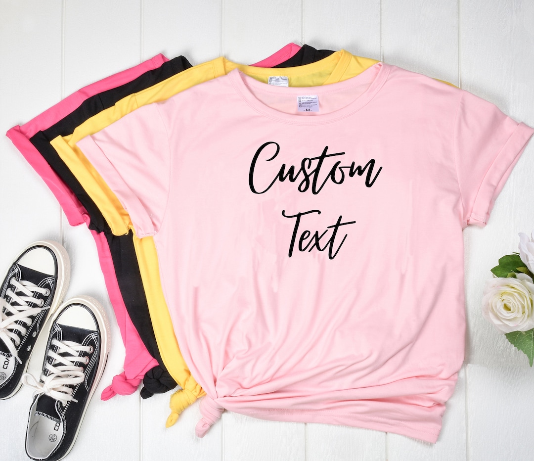 Custom Shirt,custom T-shirt,personalized Shirt,for Women,personalized T ...