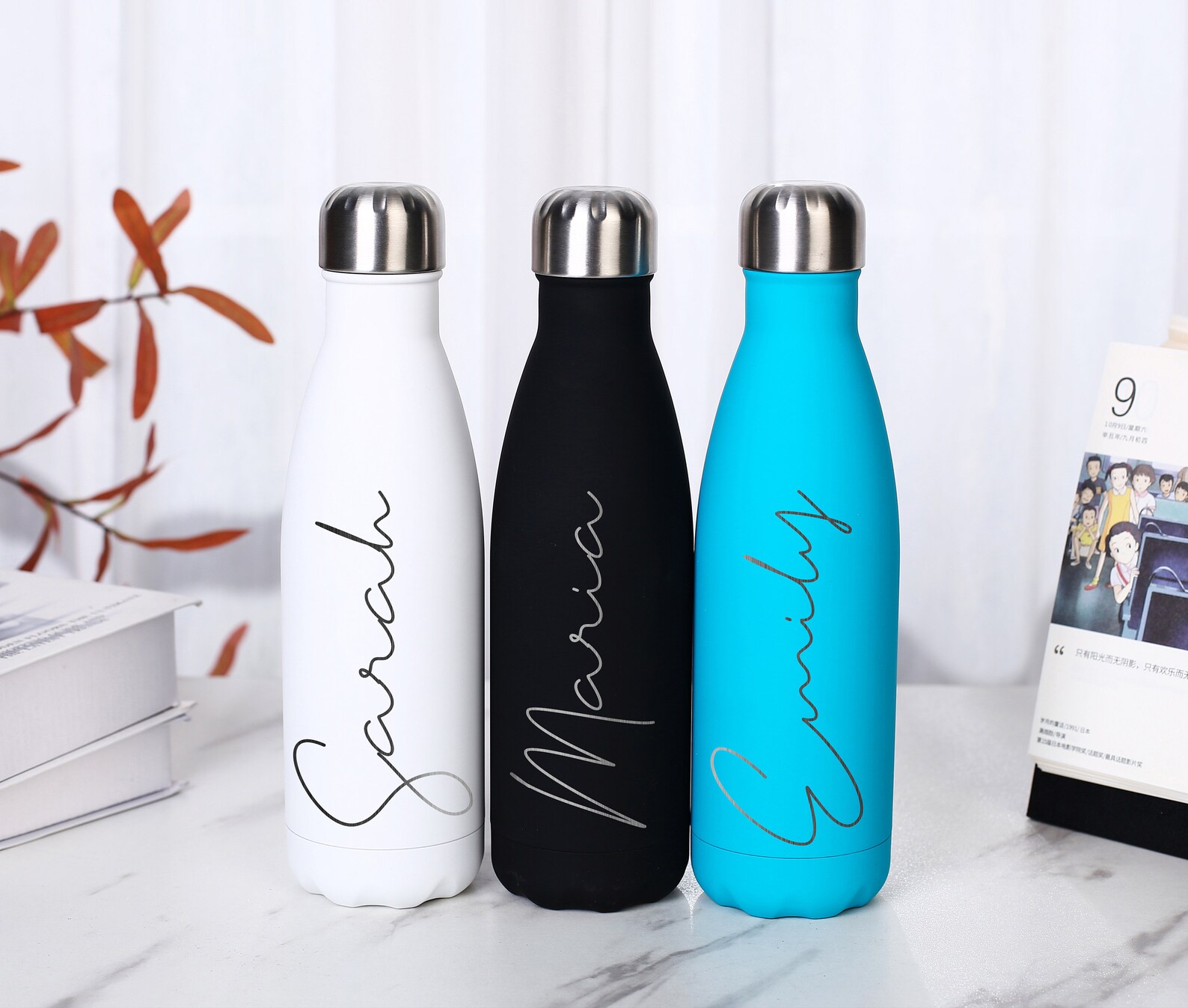 Engraved Bottle Water Bottle Personalized Bottle Custom Bottle - Etsy