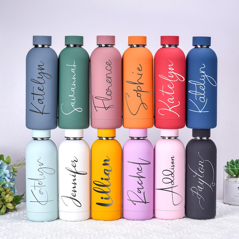 Flasche mit Gravur Personalisierte Flasche Individuelle - Etsy.de