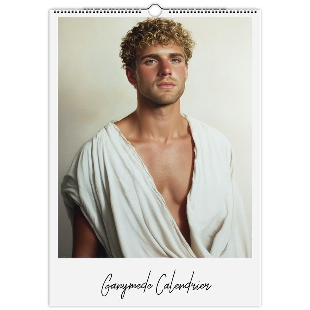 Ganymede Ancient Rome Wall Calendar 2025 | Gay Interest | Gift Idea ...